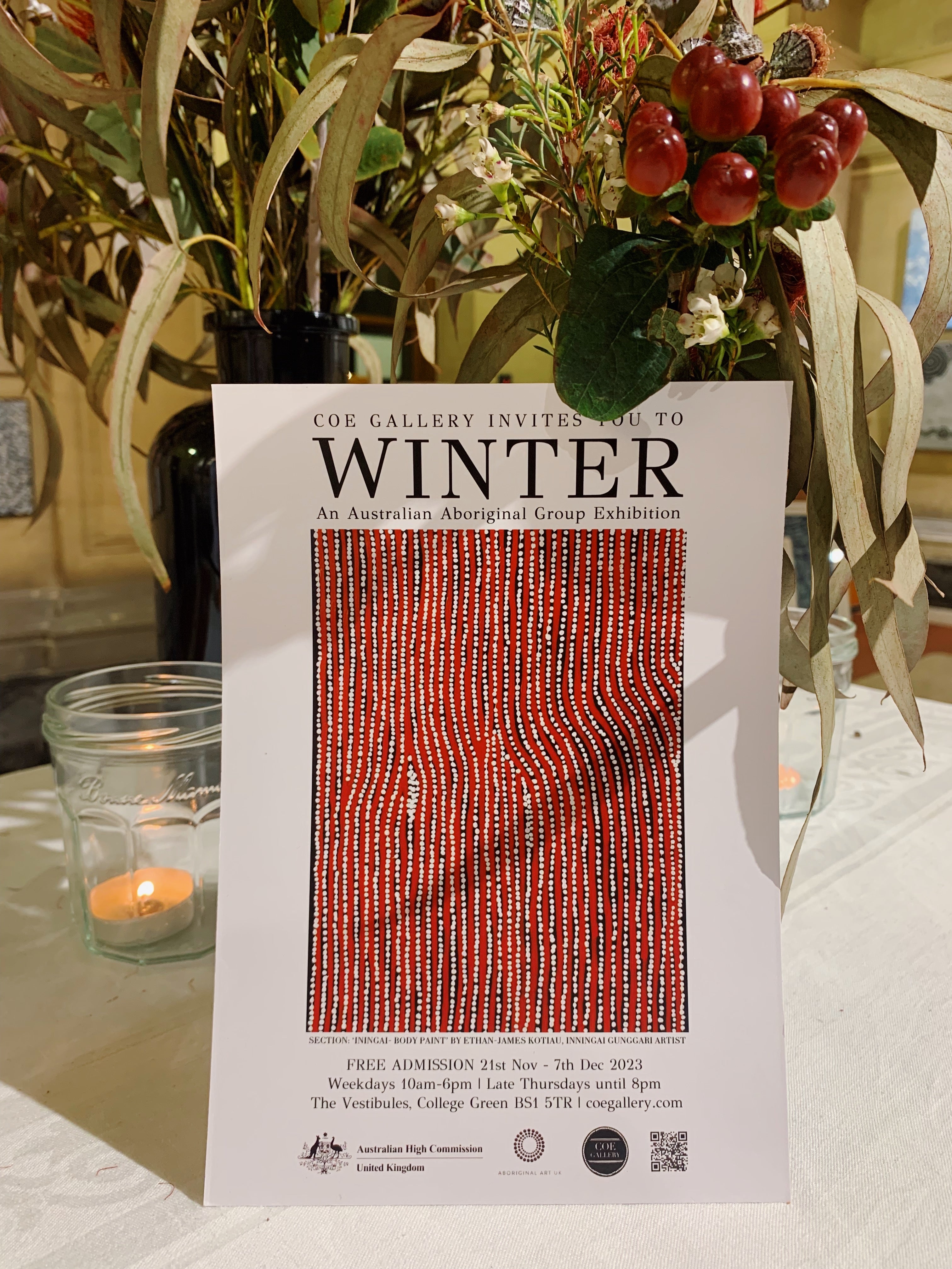 WINTER EXHIBITION Poster – Coe Gallery